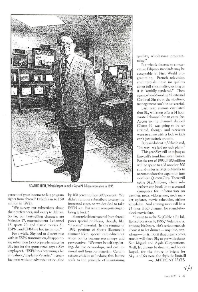 The Wizard of Sky — The official website of Mel V. Velarde